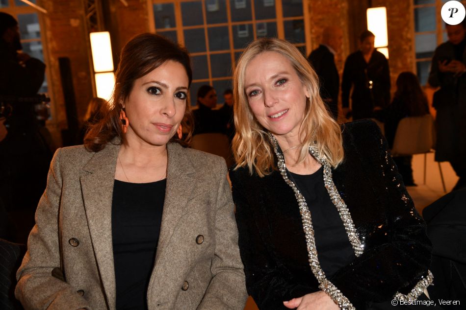 Léa Salamé, Léa Drucker - Défilé de mode Haute-Couture Alexandre ...
