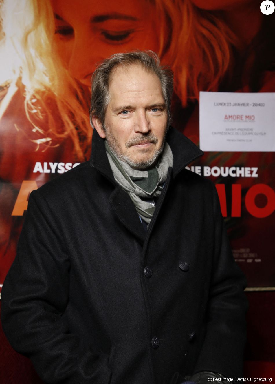 Exclusif - Christopher Thompson lors de l'avant-première du film Amore Mio au Cinéma Saint-André ...