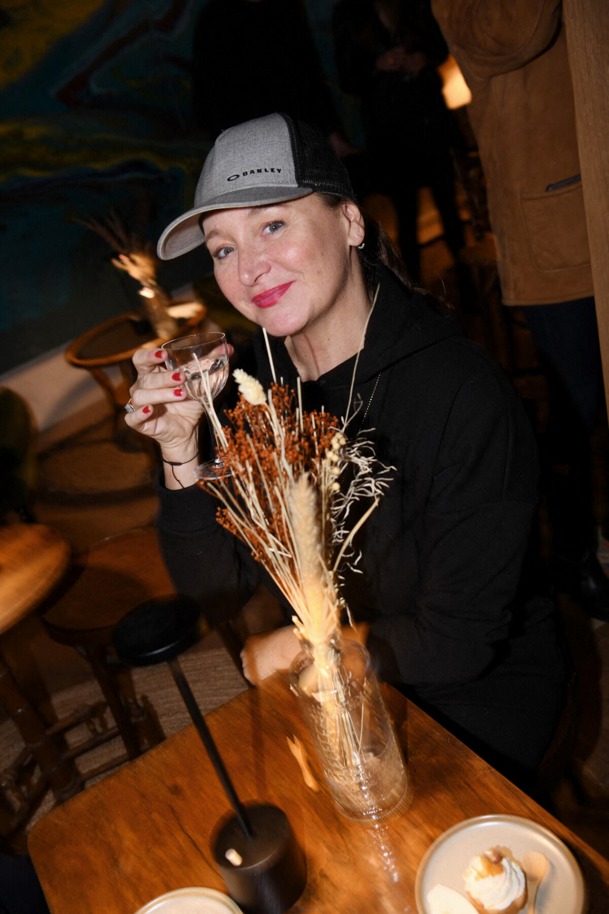 Photo : Exclusif - Julie Ferrier - Soirée cocktail au nouveau bar et ...