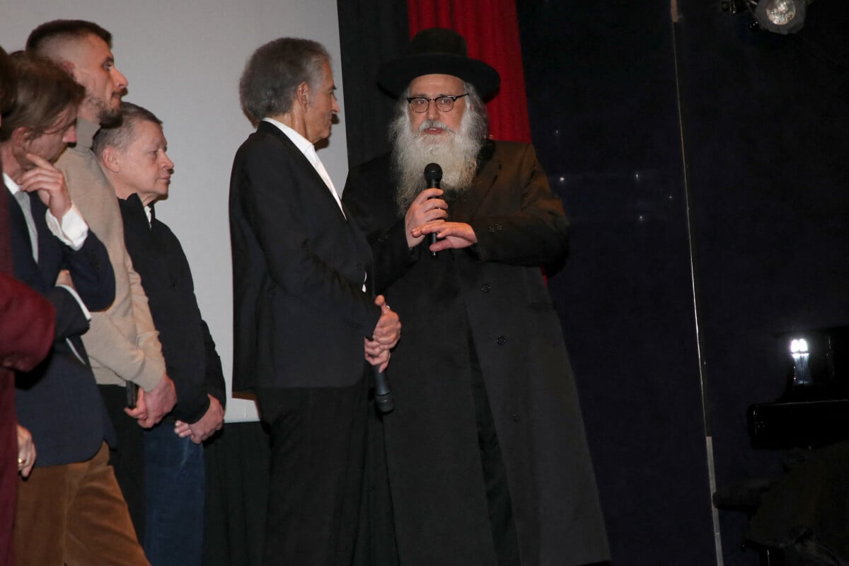 Photo : Bernard-Henri Lévy et Yaakov Bleich (Grand-rabbin de Kiev et d ...