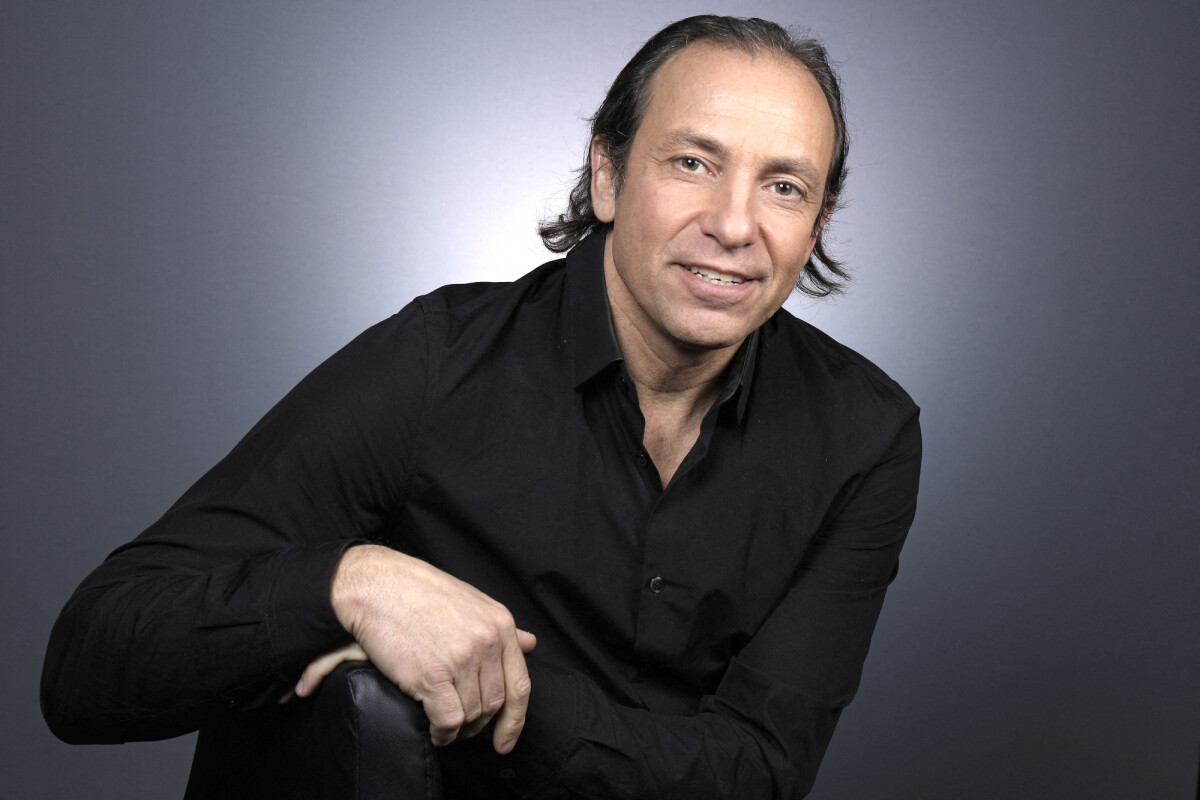 Photo : Portrait de Philippe Candeloro lors de l'enregistrement de l ...