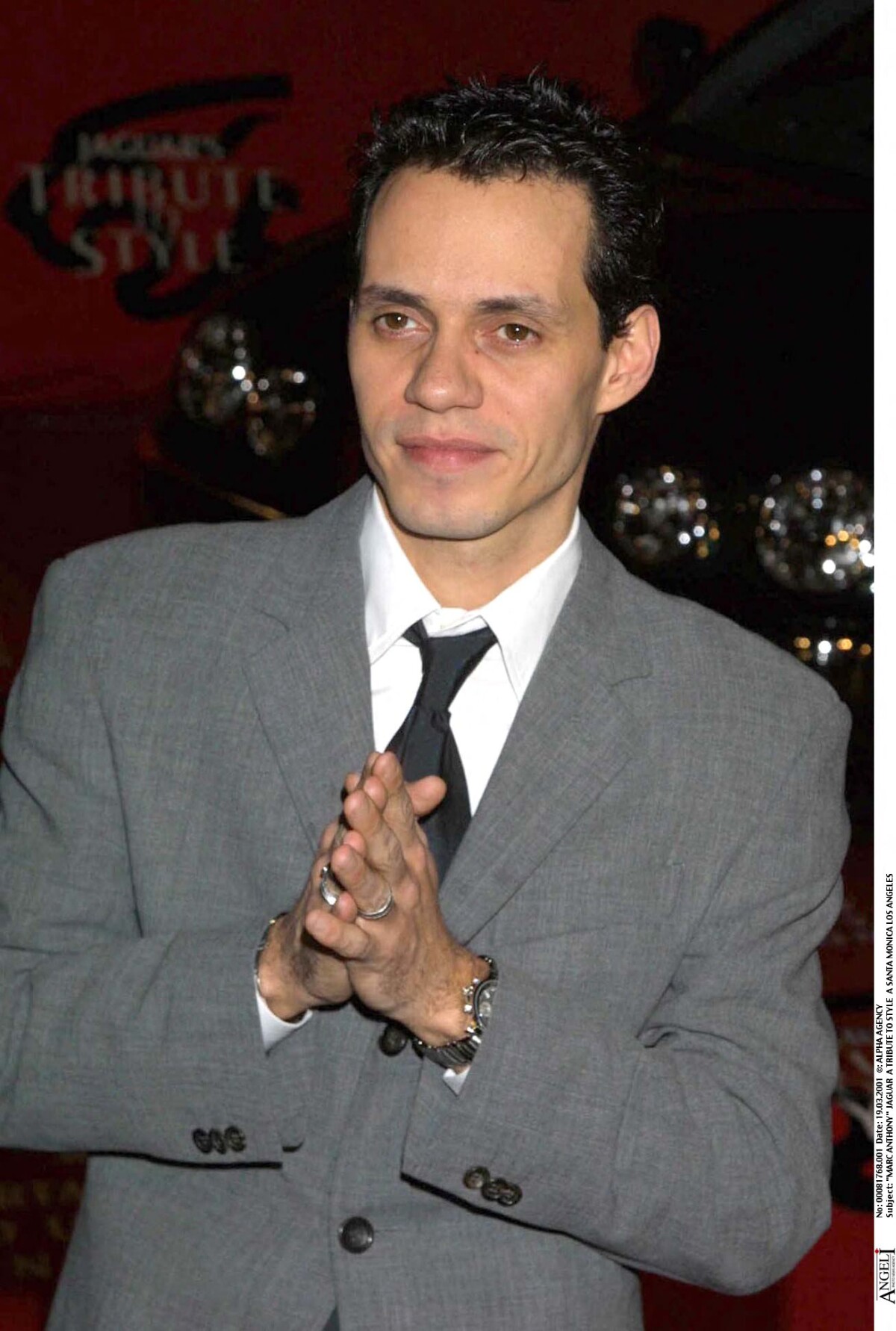 Photo : Marc Anthony à Santa Monica à Los Angeles le 19 mars 2001 ...