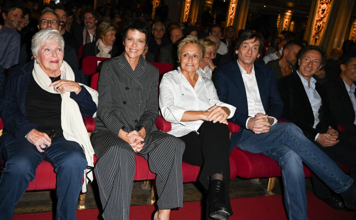 Photo : Line Renaud, Anne Le Nen et sa femme Muriel Robin, Pierre ...