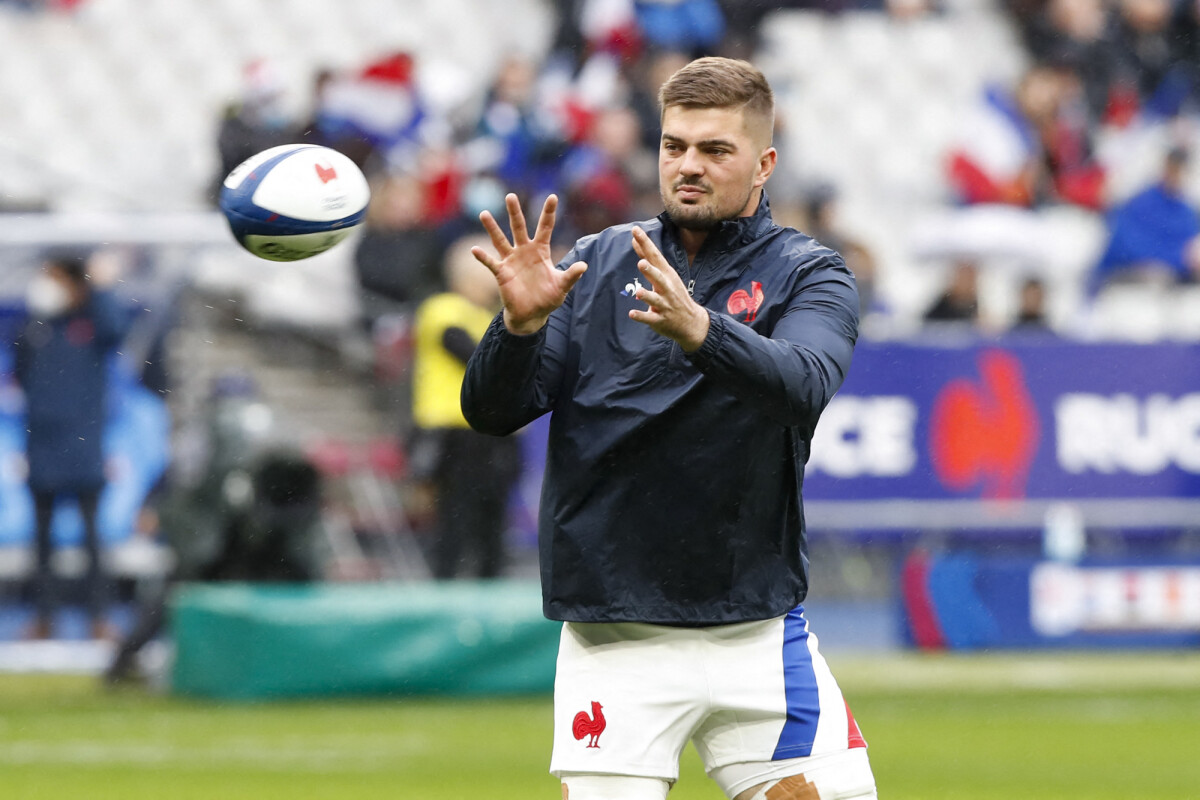 Photo : Gregory Alldritt (France) lors du match de Rugby du tournoi des ...