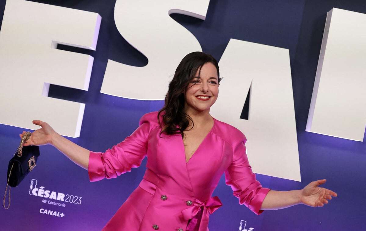 Photo : Laure Calamy au photocall de la 48ème cérémonie des César à l ...