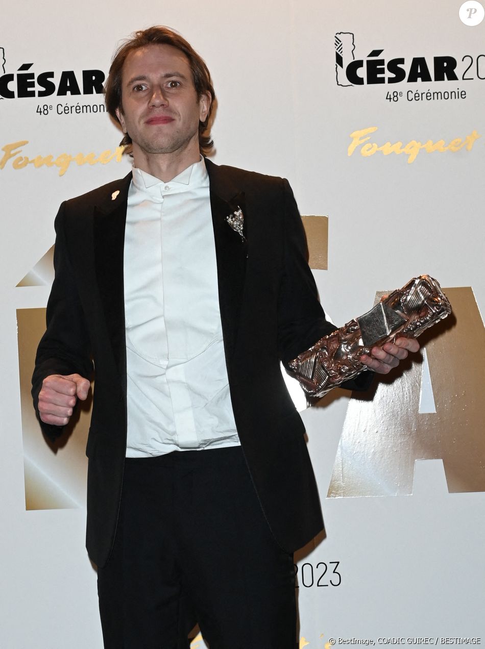 Bastien Bouillon - Photocall au Fouquet's après la 48ème cérémonie des ...
