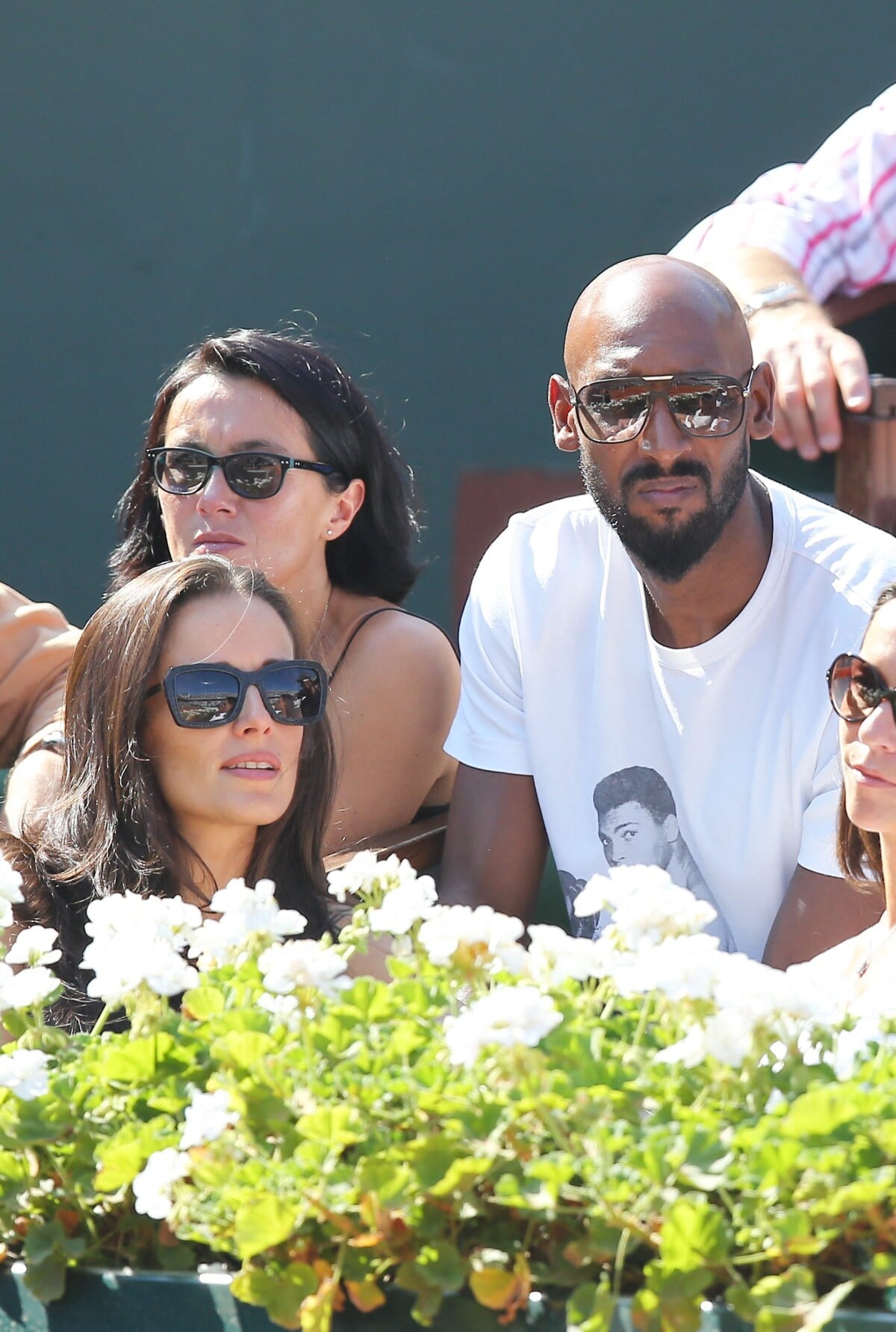 Photo : En 2014, lors d'une sortie en couple à Roland-Garros, Barbara ...