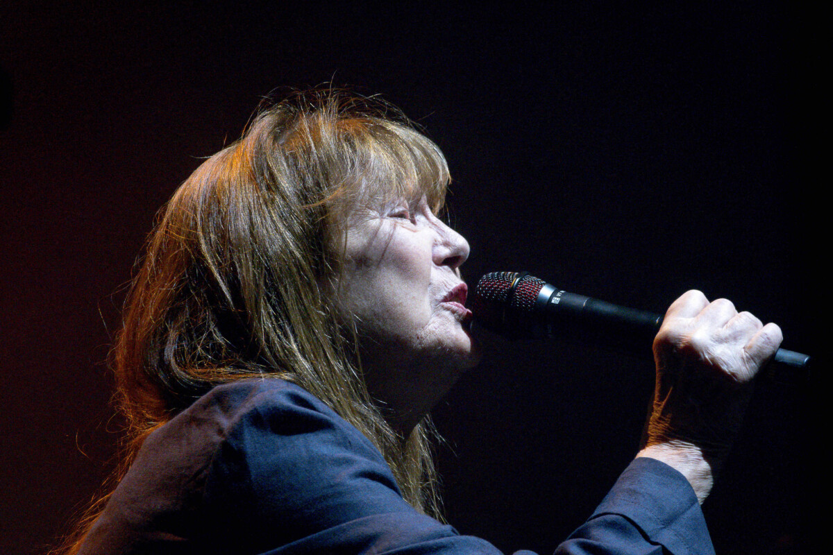 Photo : Jane Birkin sur scène aux "Vendanges musicales" à Charnay (69 ...