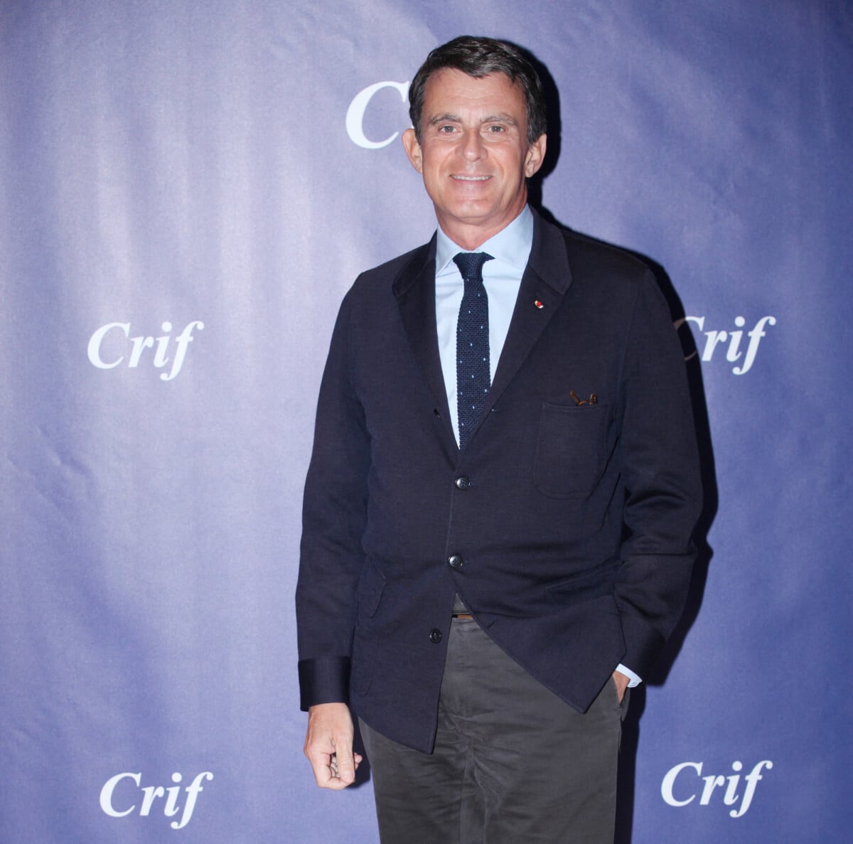 Photo : Manuel Valls - Photocall du 37ème dîner annuel du conseil ...