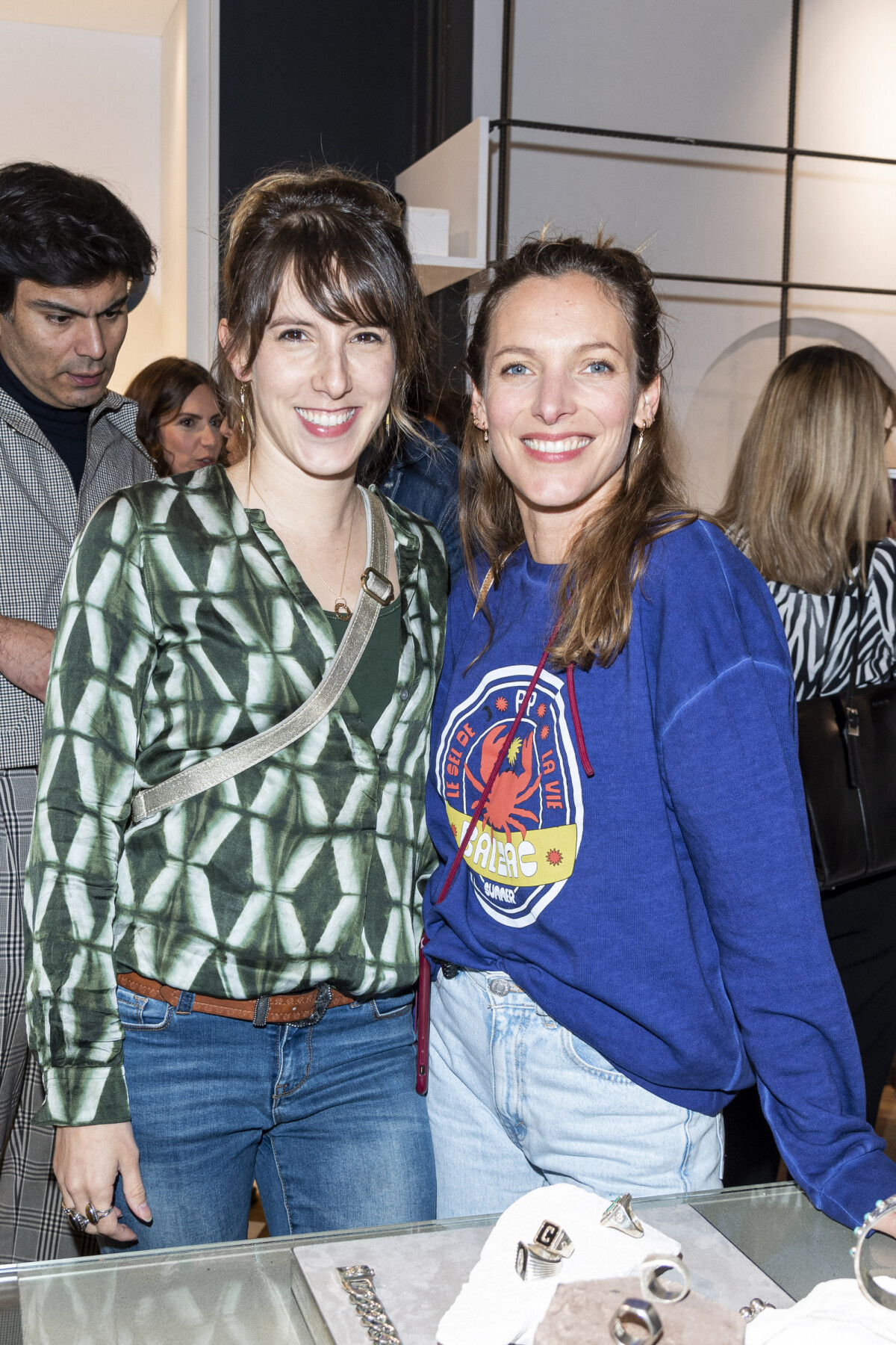 Photo : Léa François, Elodie Varlet lors de l'inauguration du premier ...