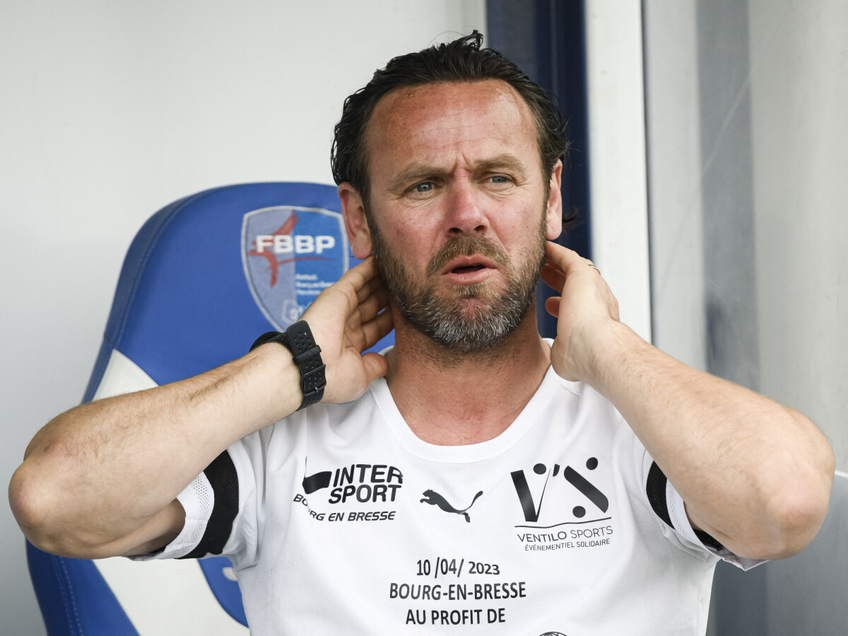 Photo : Steve Savidan lors du match de football caritatif pour l’UNICEF ...