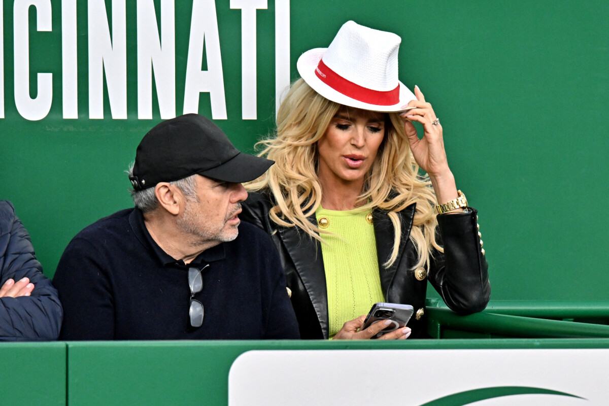 Photo : Maurice Dabbah et sa compagne Victoria Silvstedt lors des 8èmes ...