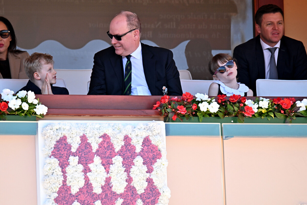 Photo : Le prince Albert II de Monaco, le prince héréditaire Jacques et ...
