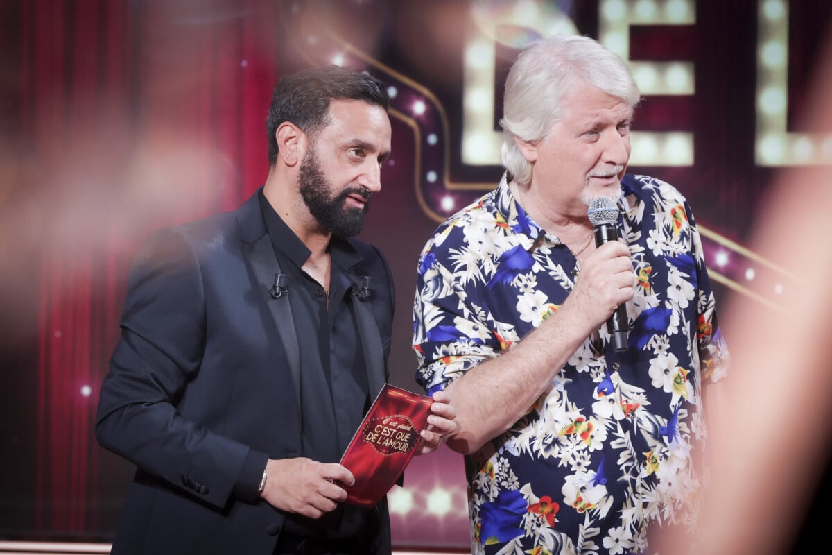 Photo : Cyril Hanouna, Patrick Sébastien - Enregistrement de l'émission "C'est génial, c'est que ...