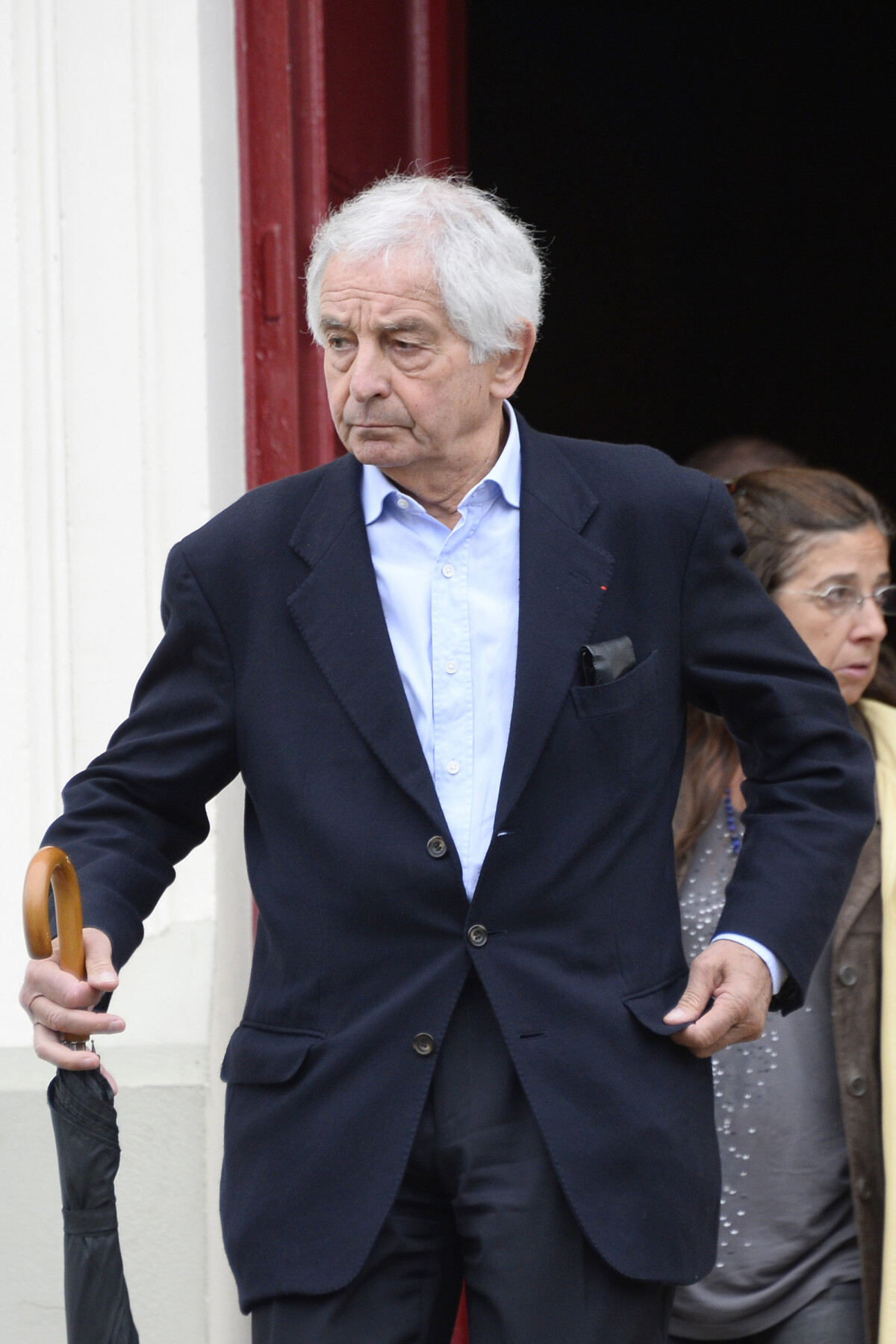 Photo : Yvan Levaï, premier mari de Anne Sinclair - Obsèques de Benoît ...