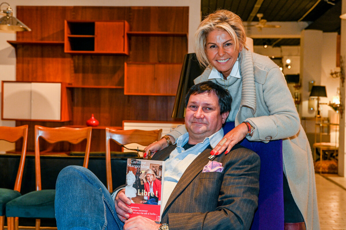 Photo : Caroline Margeridon et Stéphane Vanhandenhoven se sont vite ...