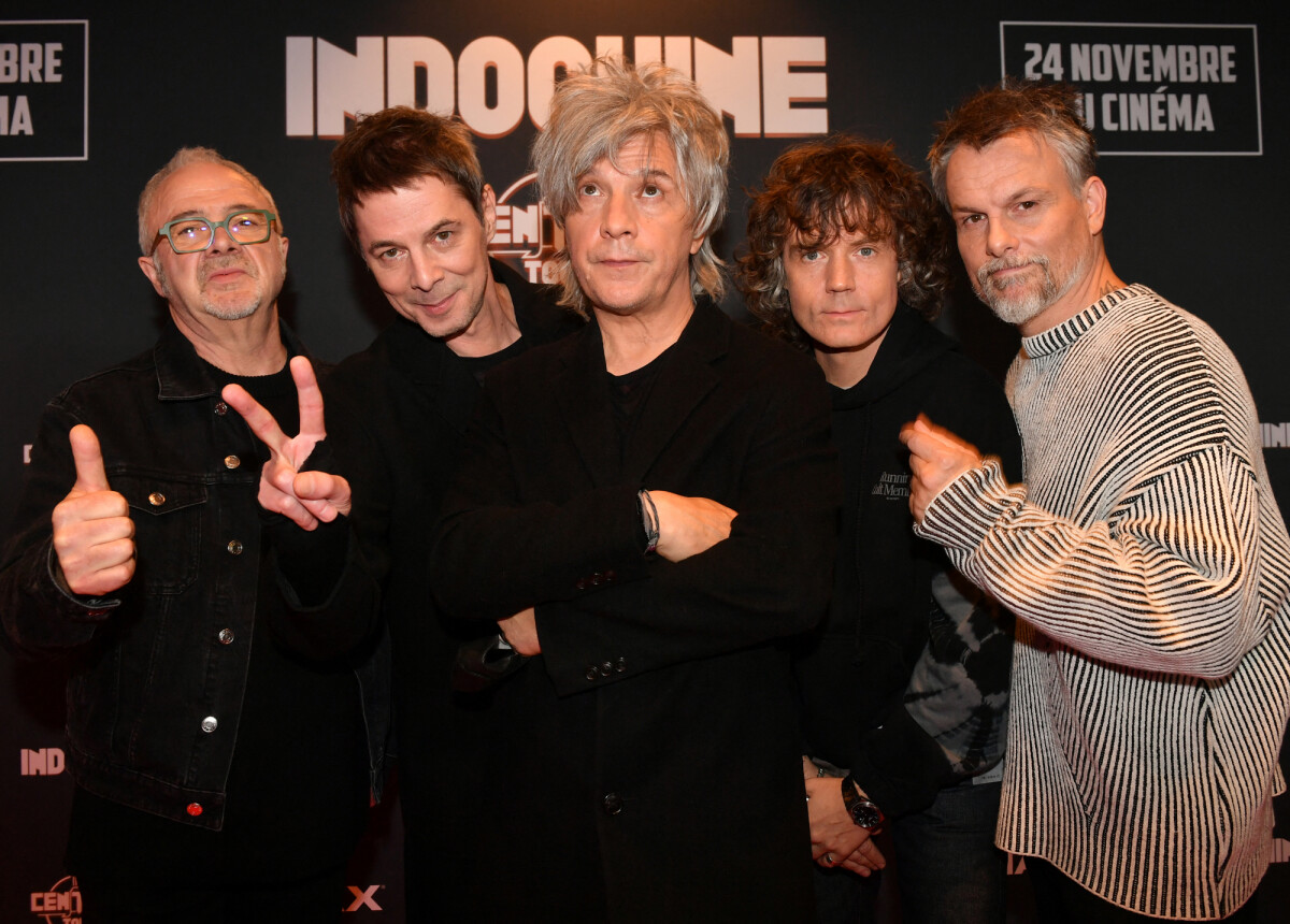 Photo : Marc Eliard, Boris Jardel, Nicola Sirkis, Ludwig Dahlberg ...