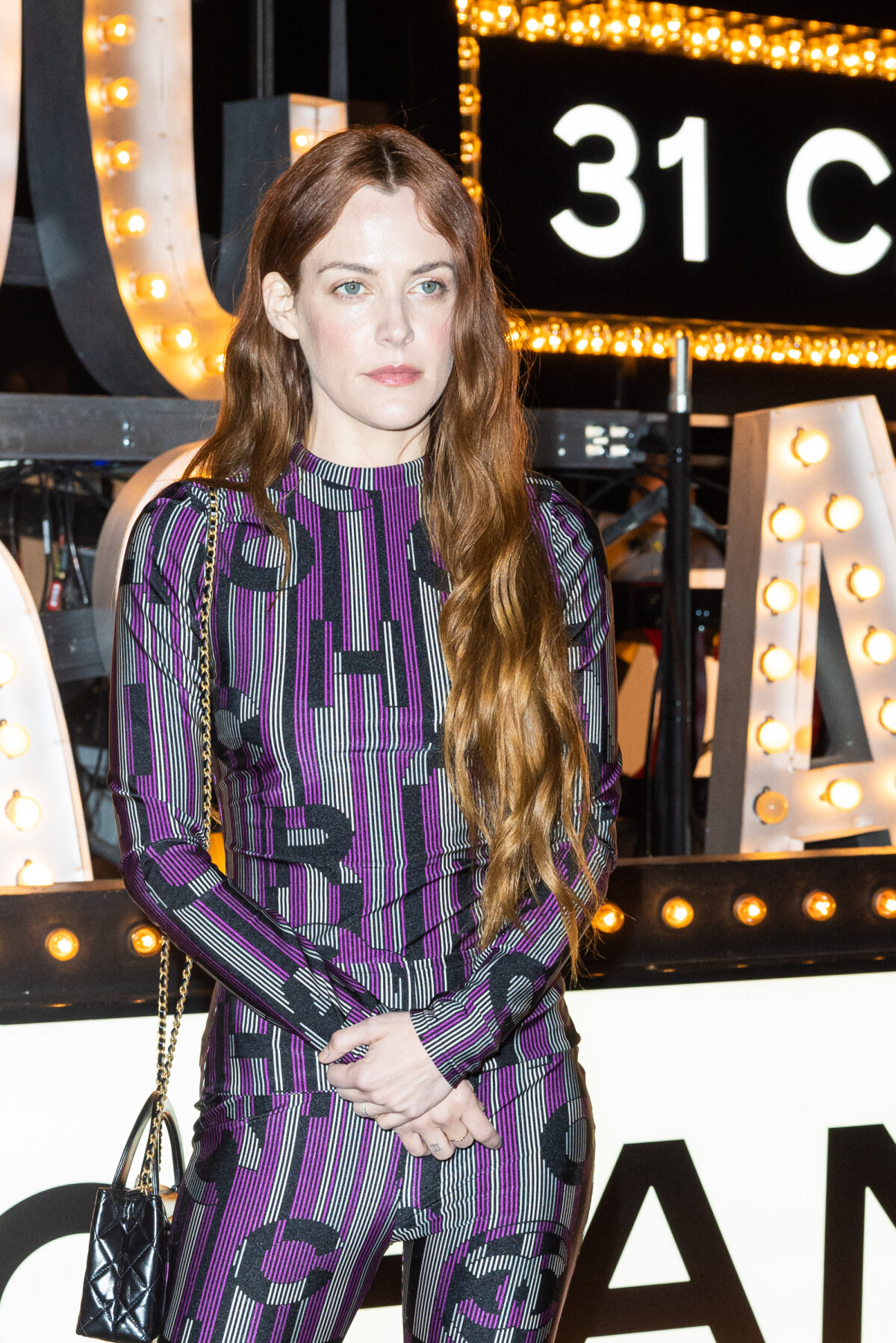 Photo : Riley Keough - Photocall du défilé Chanel Collection Croisière ...