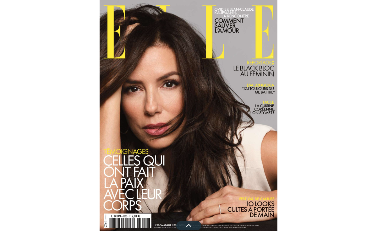 Photo : Une du magazine Elle du 11 mai 2023 - Purepeople