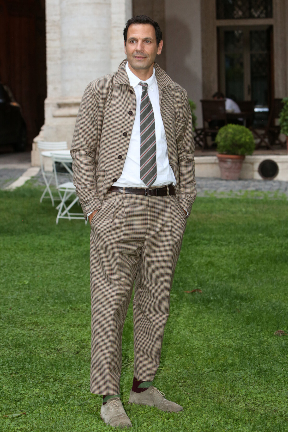Photo : Mehdi Nebbou au photocall de la série "HPI" à l'ambassade de ...
