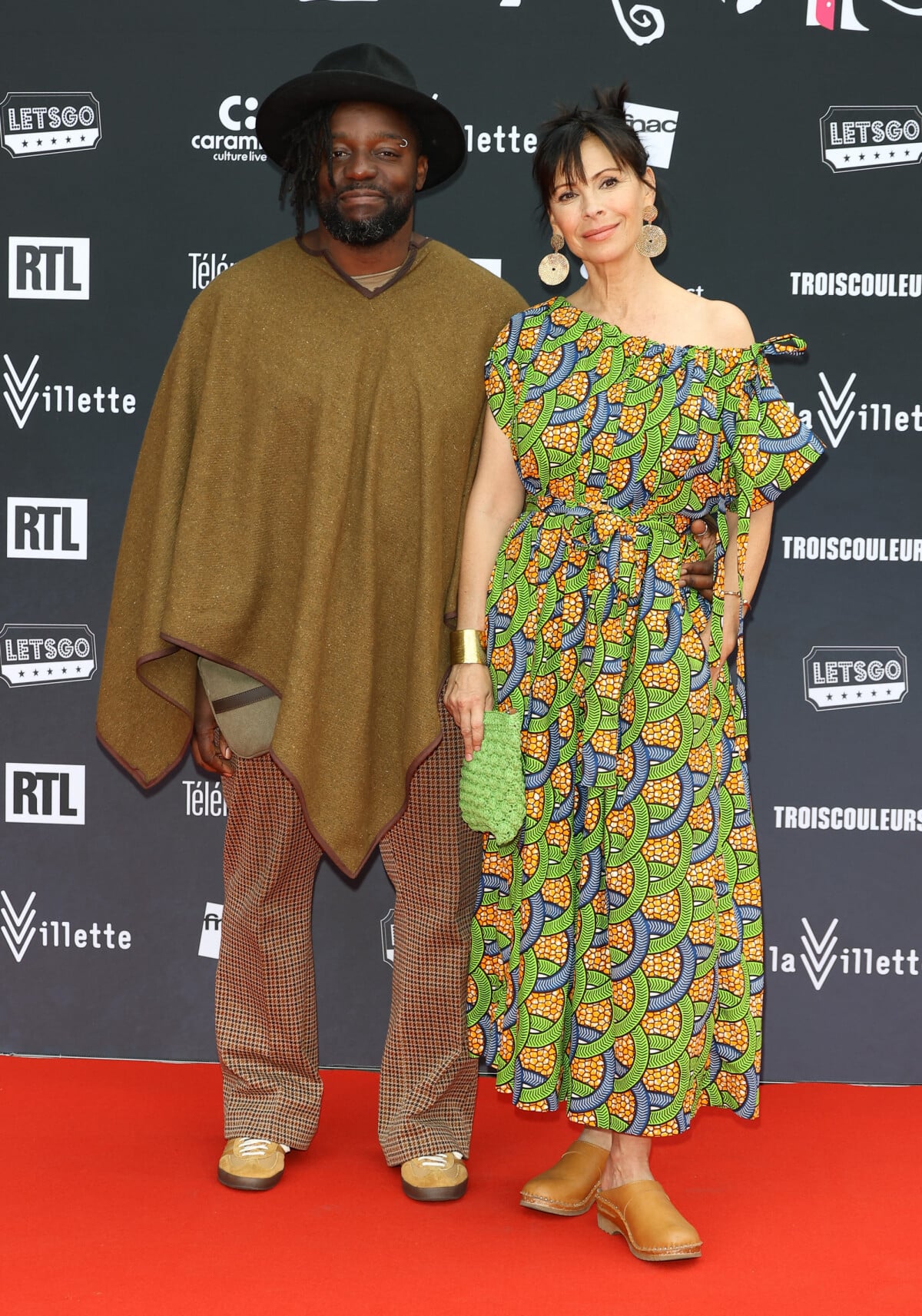 Photo : Sly Johnson et Mathilda May à l'inauguration de l'expérience ...