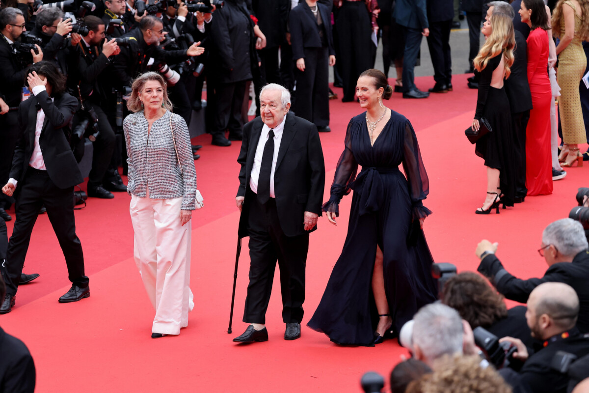 Photo : La princesse Caroline de Hanovre, Paul Rassam, Carole Bouquet ...