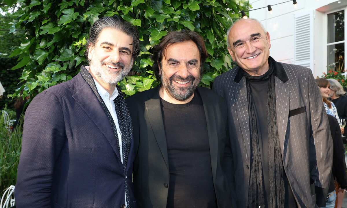 Photo : Exclusif - Stéphane Hasbanian, André Manoukian et Pascal Nègre ...