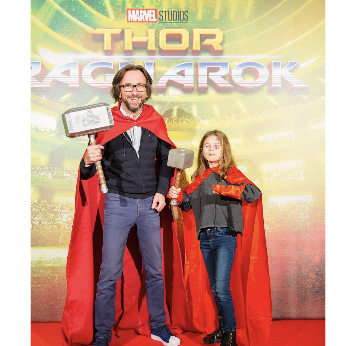 Photo : Alexandre Jaffray et sa fille Margot sur Instagram - Purepeople