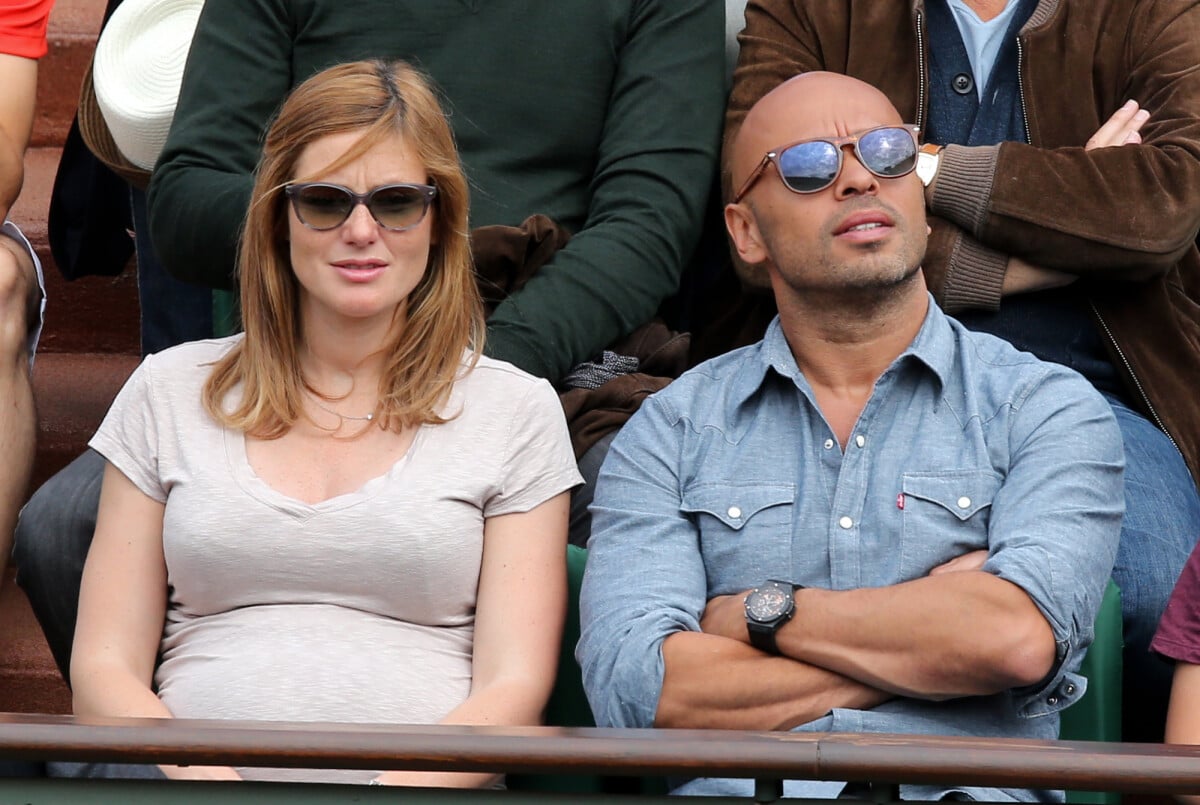 Photo : Le couple avait été à Roland Garros en 2014, alors qu'ils ...