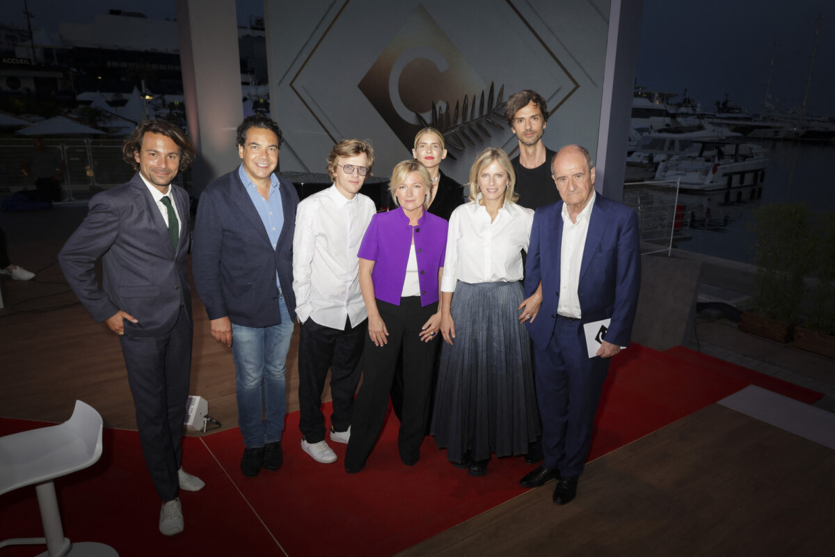 Photo : Exclusif - Bertrand Chameroy, Patrick Cohen, Alex Lutz, Anne ...