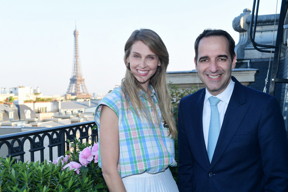 Photo : Exclusif - Ophélie Meunier et Vincent Pimont, managing director ...