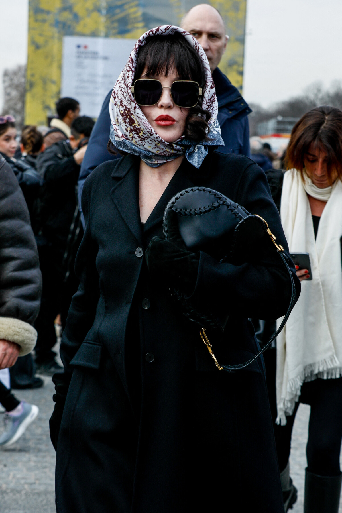 Photo : Isabelle Adjani - Arrivées au défilé Dior Femme Automne/Hiver ...
