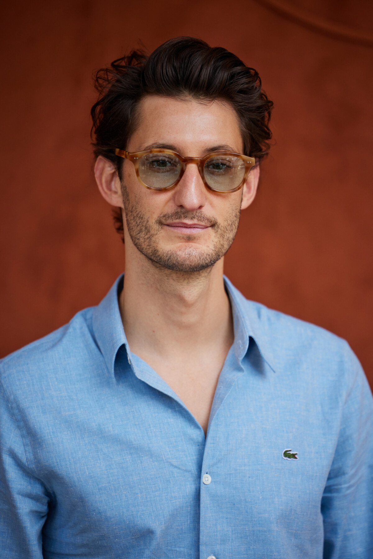 Photo : Pierre Niney au village lors des Internationaux de France de ...