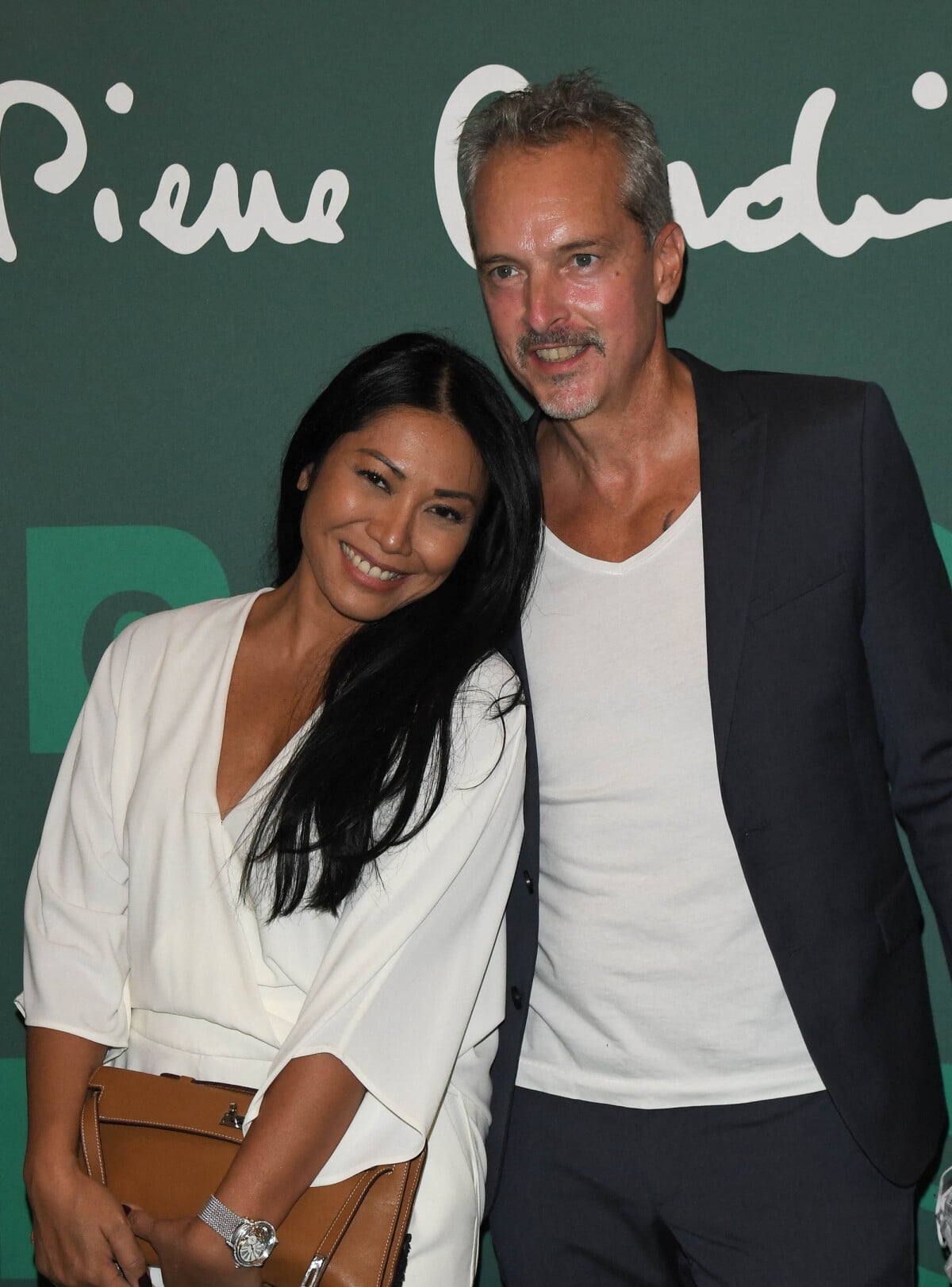 Photo : Anggun et son mari Christian Kretschmar - Photocall - Soirée exceptionnelle en l'honneur ...