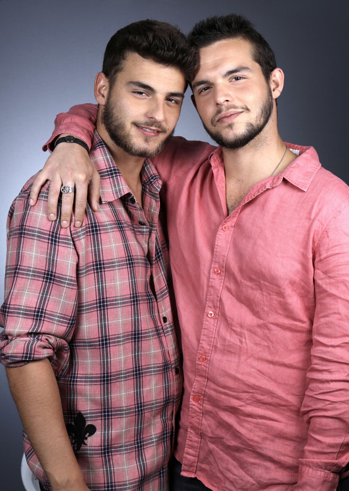 Photo : Portrait de Julien Castaldi et Simon Castaldi, lors de l ...