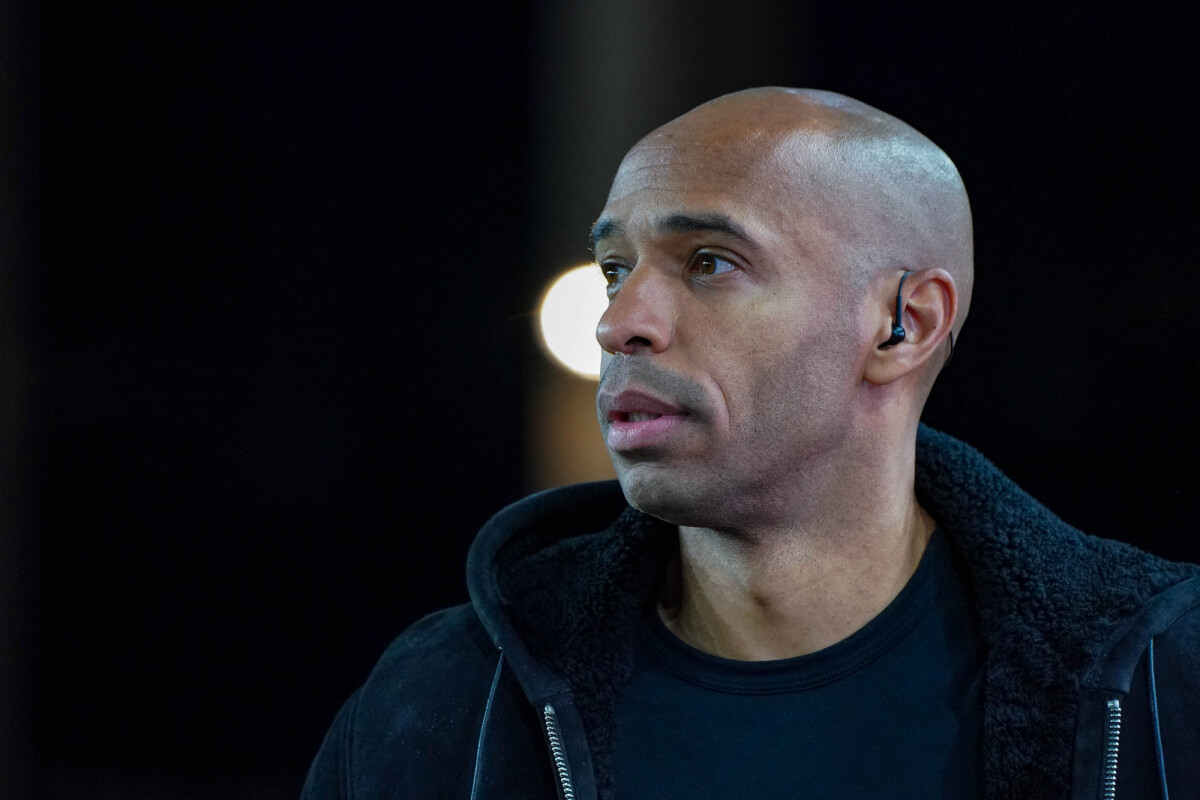 Photo : Thierry Henry lors du match AS Monaco vs OM - Ligue 1 Uber Eats ...