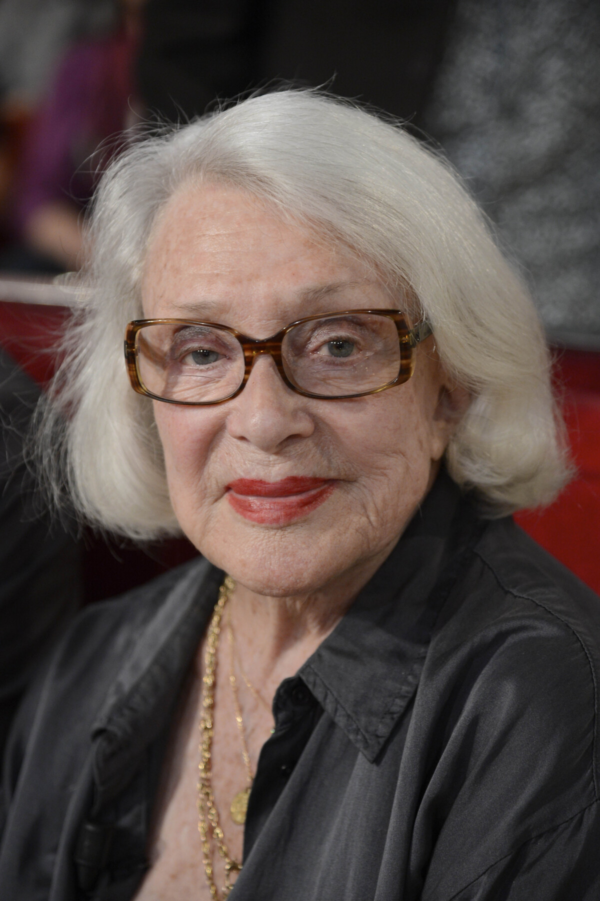Photo : Micheline Presle - Enregistrement de l'emission "Vivement ...