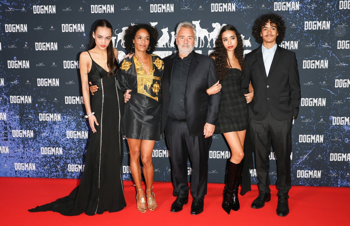 Photo : Thalia Besson, Virginie Besson-Silla, Luc Besson, Sateen Besson ...