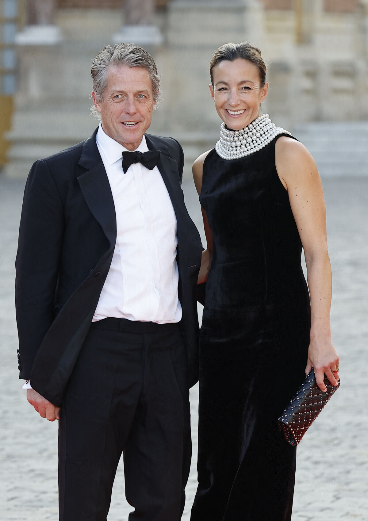 Photo : Hugh Grant et sa femme Anna Elisabet Eberstein - Dîner d'Etat ...