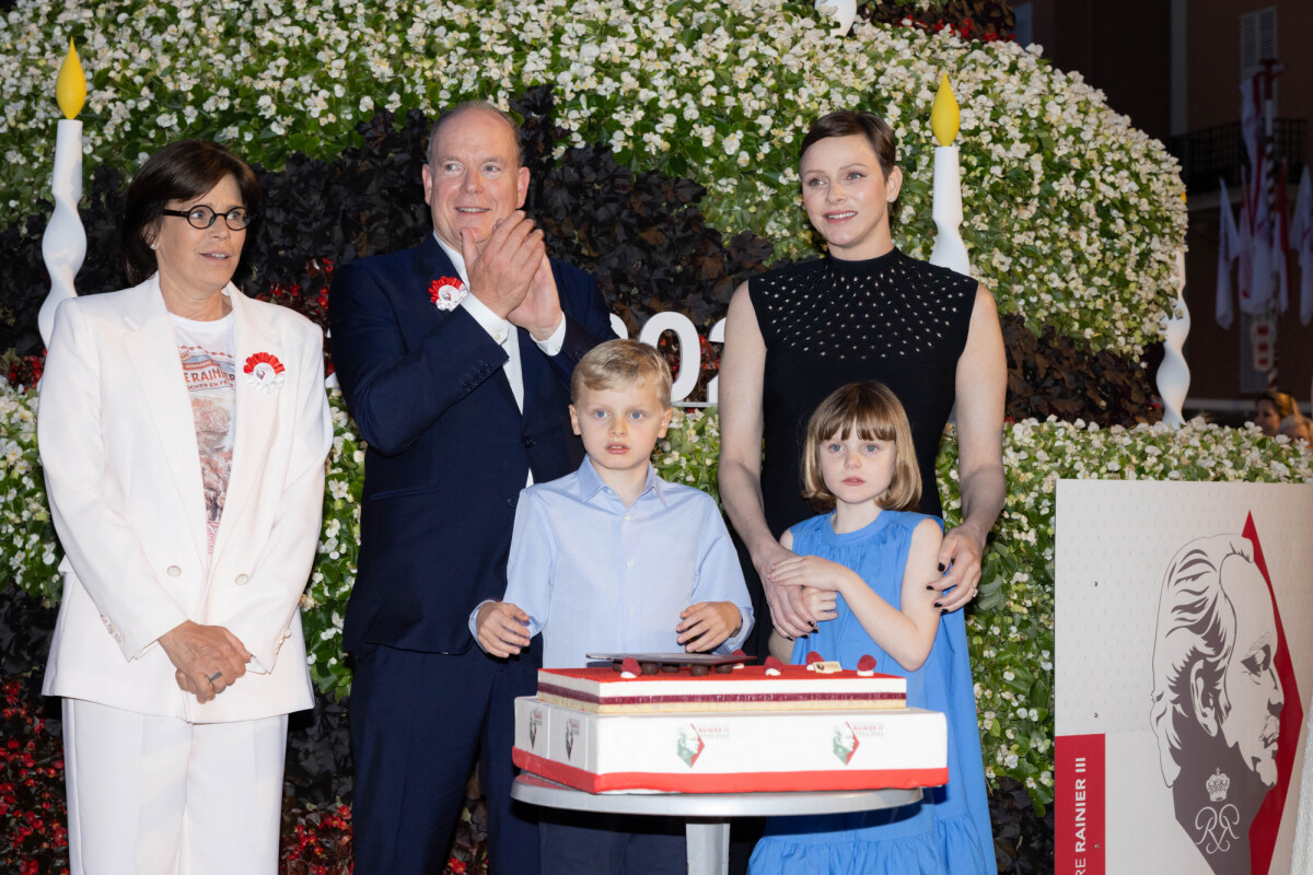 Photo : La princesse Stéphanie de Monaco, le prince Albert II, la ...