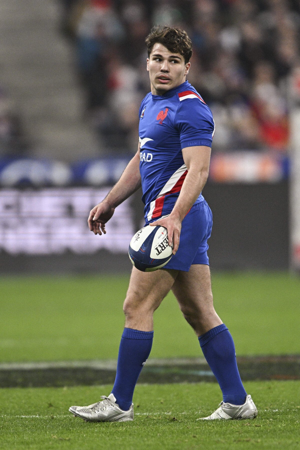 Photo : Antoine Dupont (Fra) - Tournoi des 6 Nations "France - Irlande (30-24)" au stade de ...