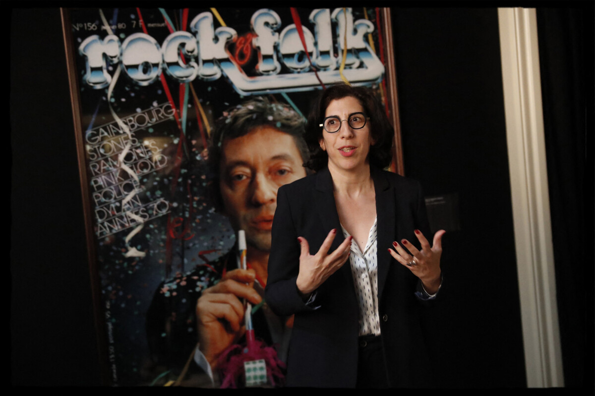 Photo : Rima Abdul Malak, ministre de la culture lors de l'inauguration ...