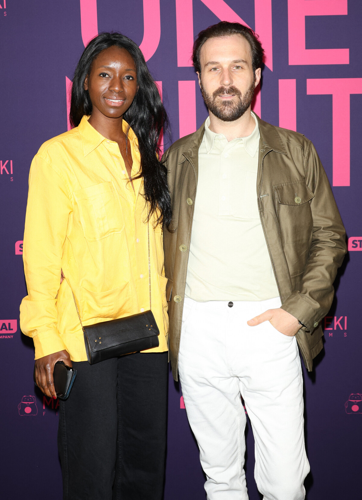 Photo : Antoine Gouy et sa compagne Fanta Kaba - Avant-première du film ...
