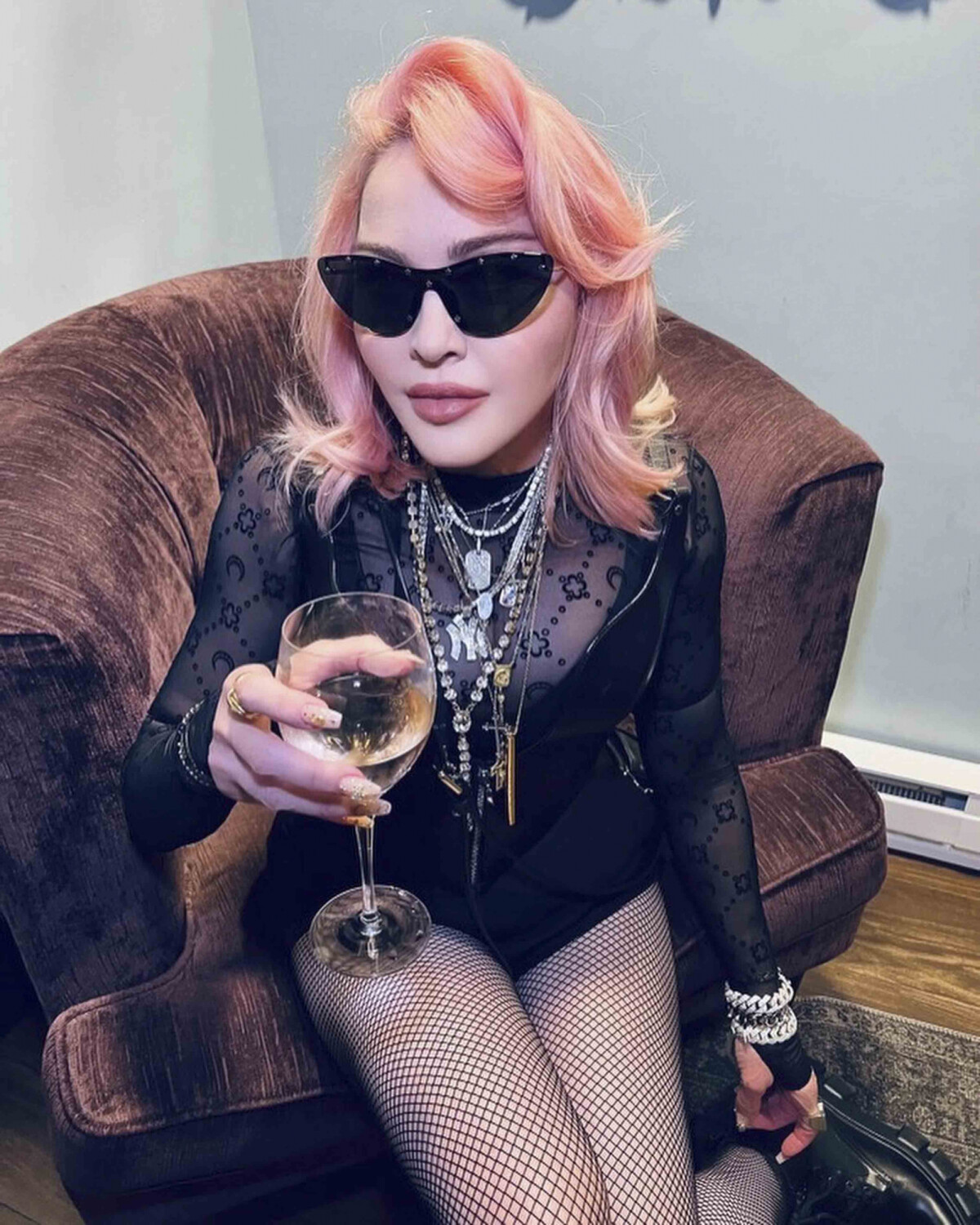 Photo : Madonna sur Instagram. - Purepeople
