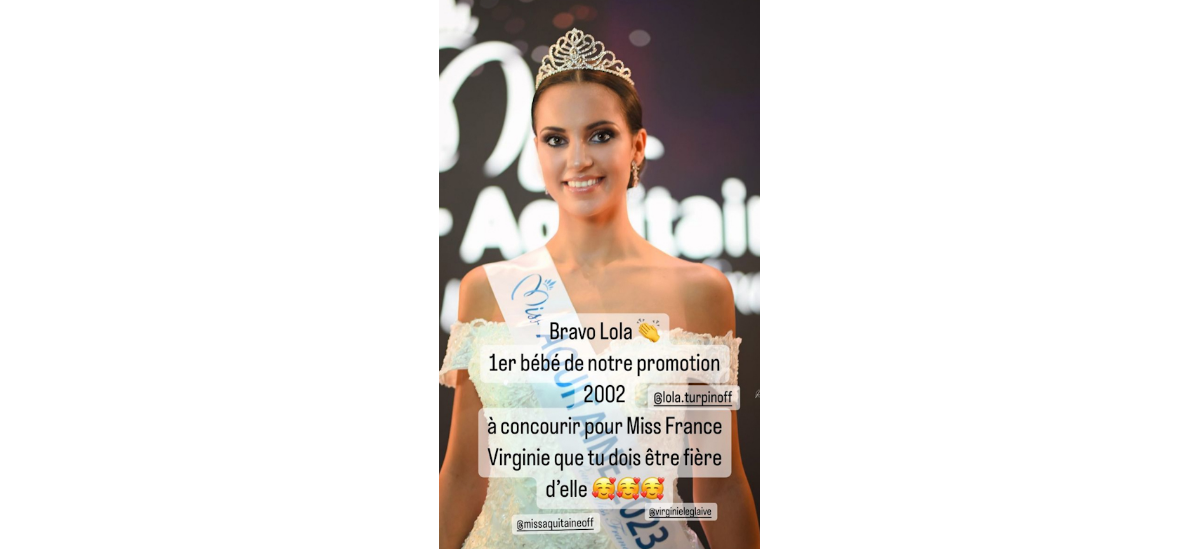 Photo : Parmi elles, Lola Turpin a été élue Miss Aquitaine 2023 et se ...
