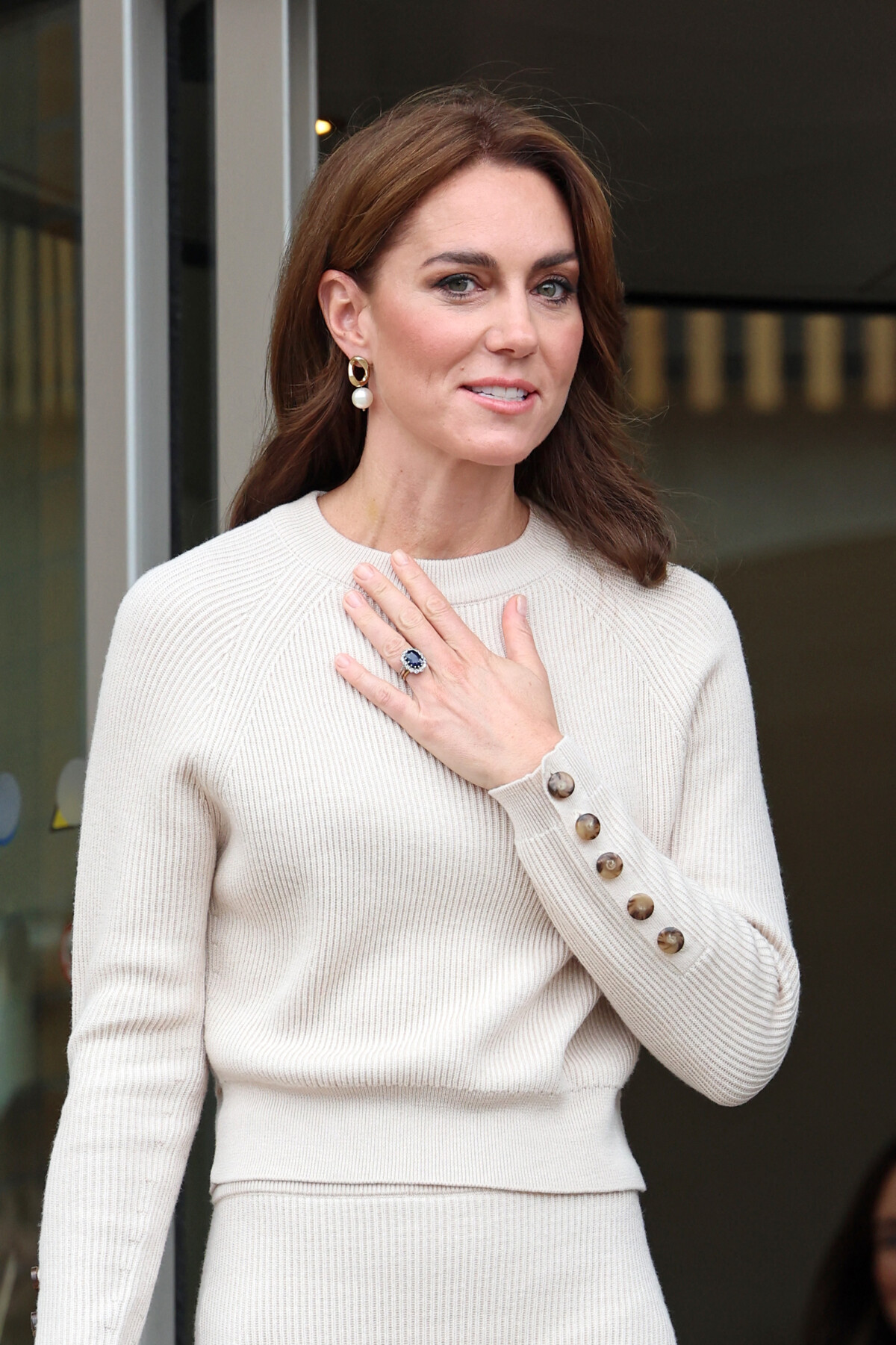 Photo : Catherine (Kate) Middleton, princesse de Galles, arrive à l ...