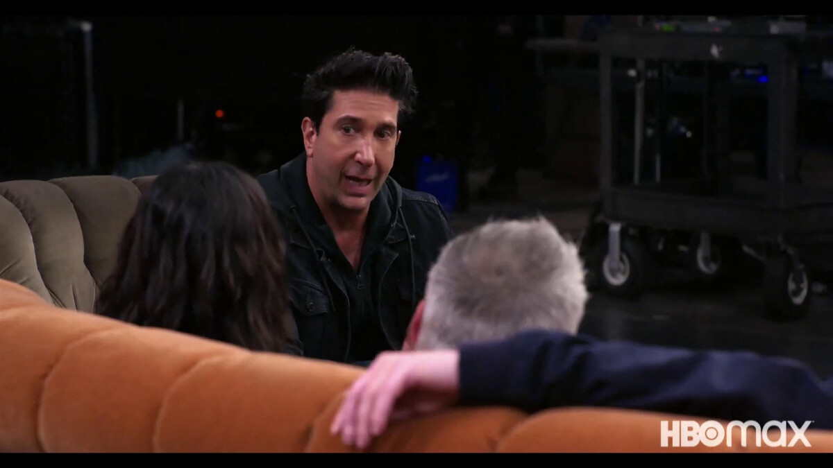 Photo : David Schwimmer - Capture d'écran de l'épisode spécial de ...