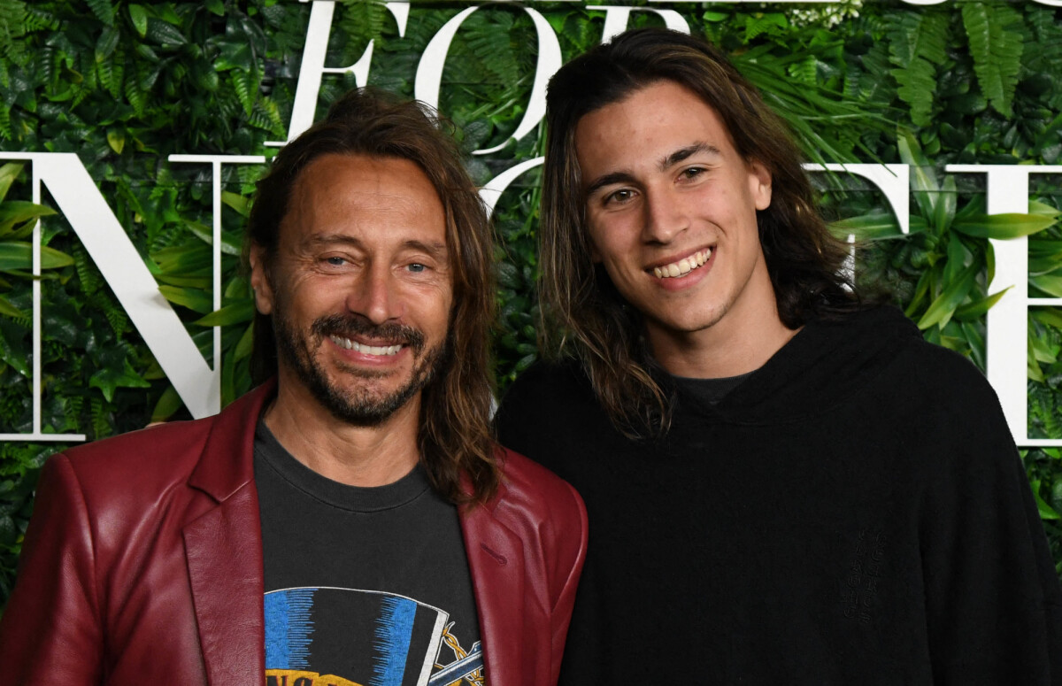 Photo : Bob Sinclar et son fils Raphaël Le Friant - Soirée caritative ...