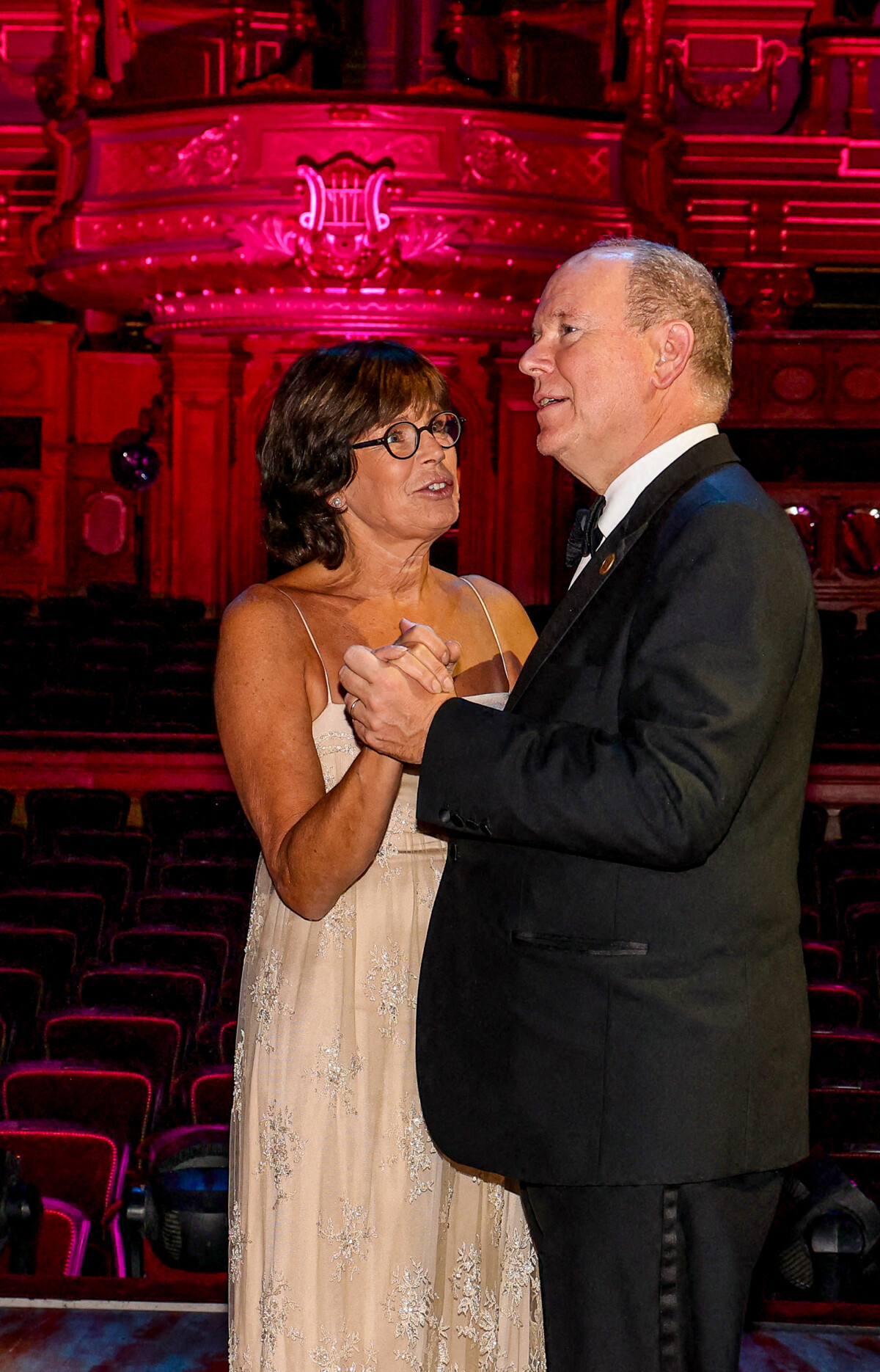 Photo : Le prince Albert II de Monaco et la princesse Stéphanie de ...