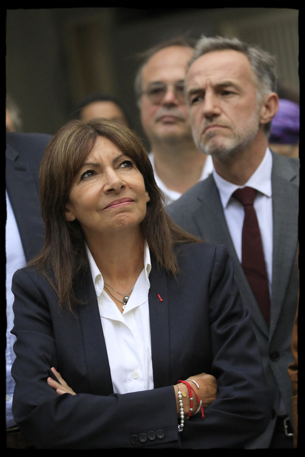 Photo : Anne Hidalgo, Emmanuel Grégoire lors de l'inauguration de l ...